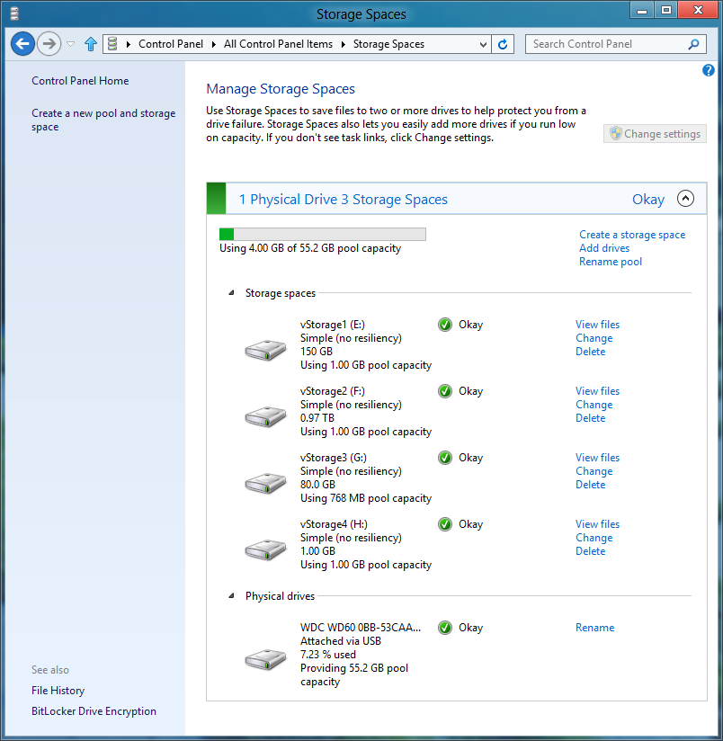 🥇Cómo administrar los espacios de almacenamiento en Windows 8